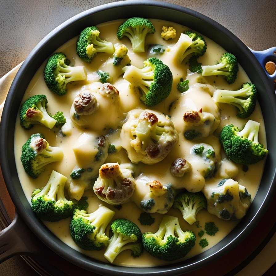 Broccoli in Cheese Sauce - schoolmealscompany.co.uk